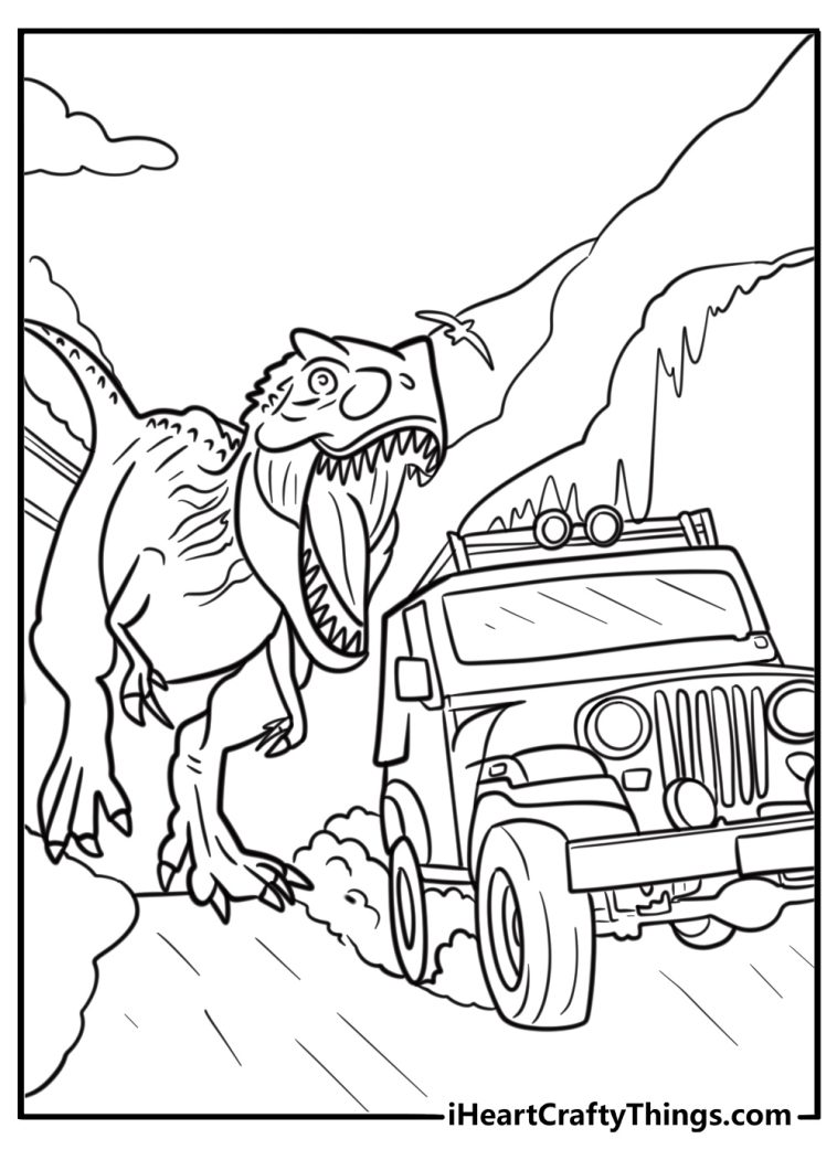 25 Free Indominus Rex Coloring Pages For Kids