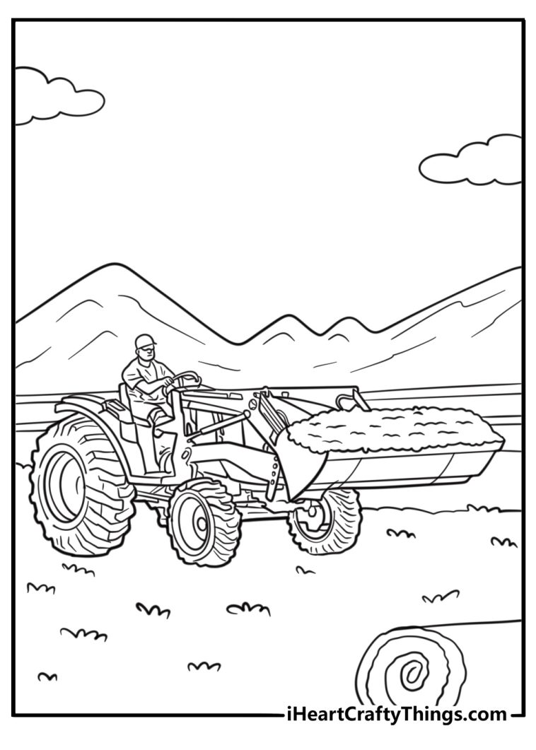 25 Free John Deere Coloring Pages For Kids