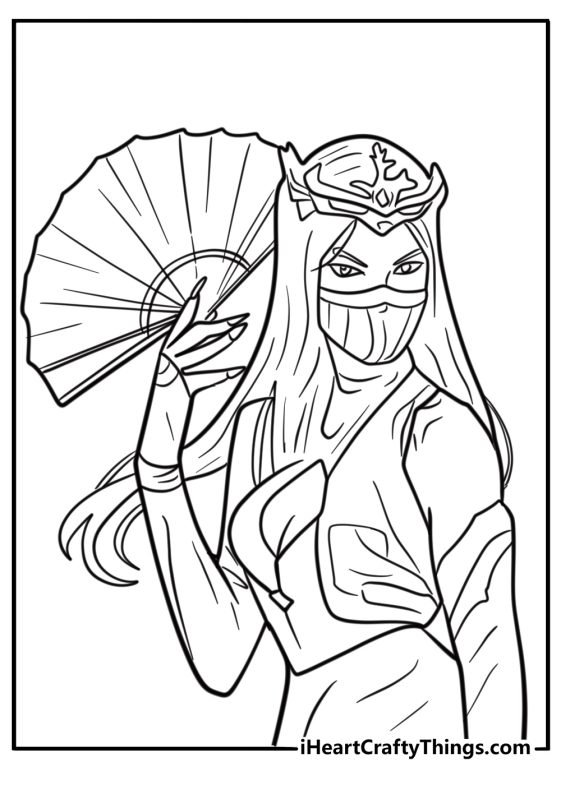 25 Free Mortal Coloring Pages For Kids