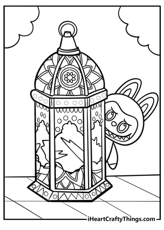 25 Free Labubu Coloring Pages For Kids