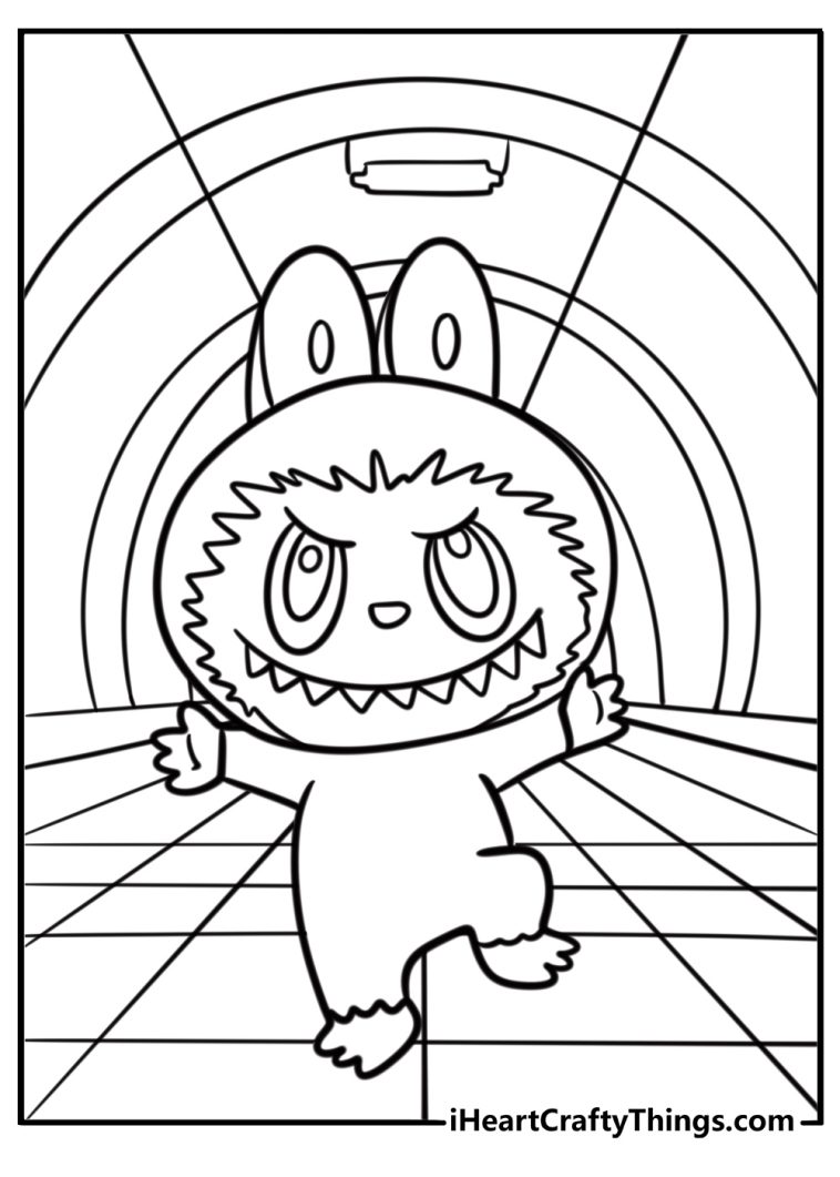 25 Free Labubu Coloring Pages For Kids