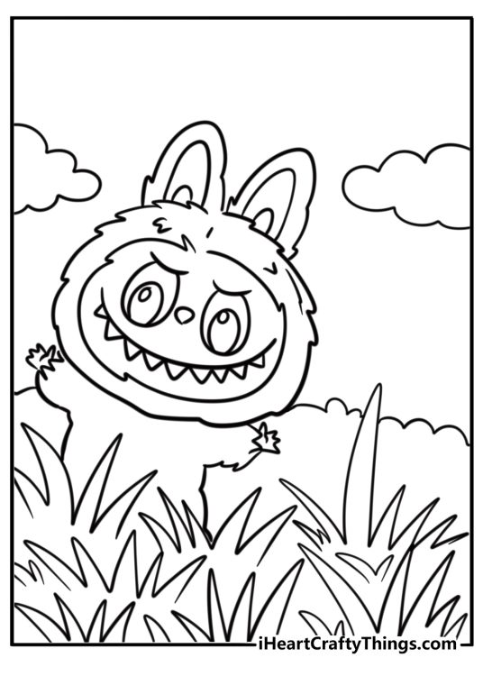 55 Free Labubu Coloring Pages (Easy Printable PDF Sheets)