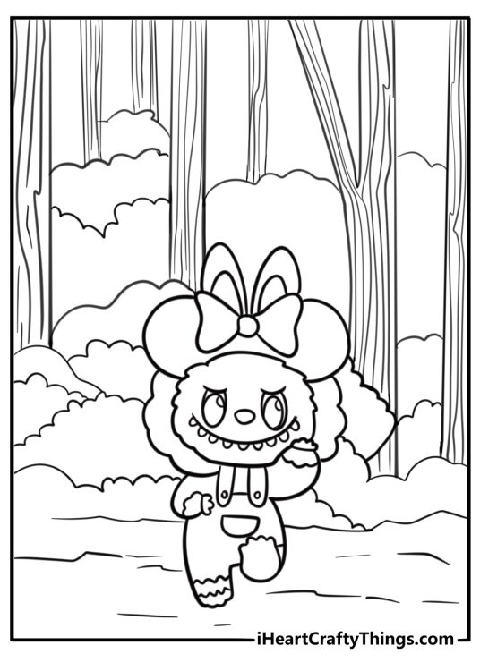25 Free Labubu Coloring Pages For Kids