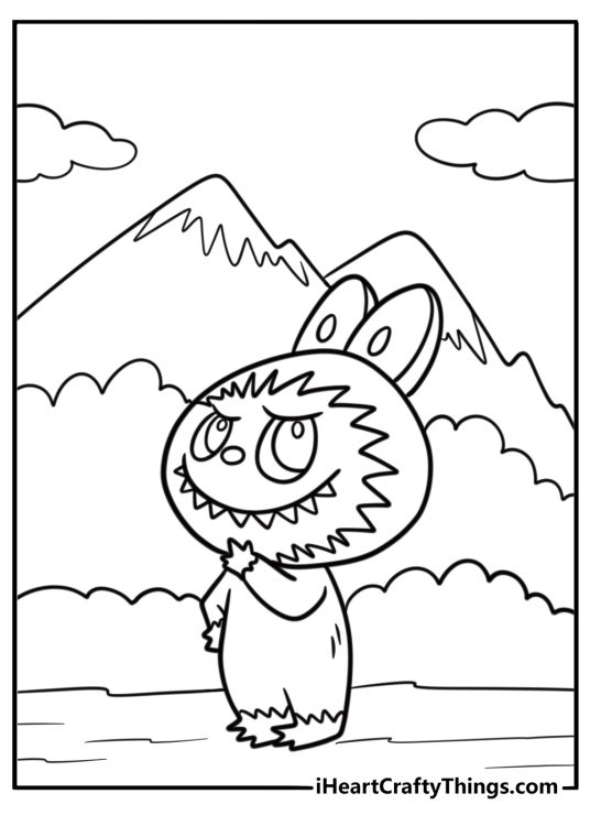 55 Free Labubu Coloring Pages (Easy Printable PDF Sheets)