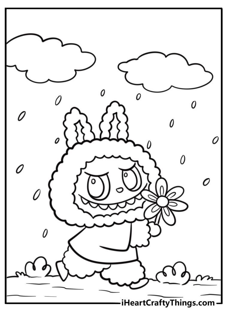 25 Free Labubu Coloring Pages For Kids