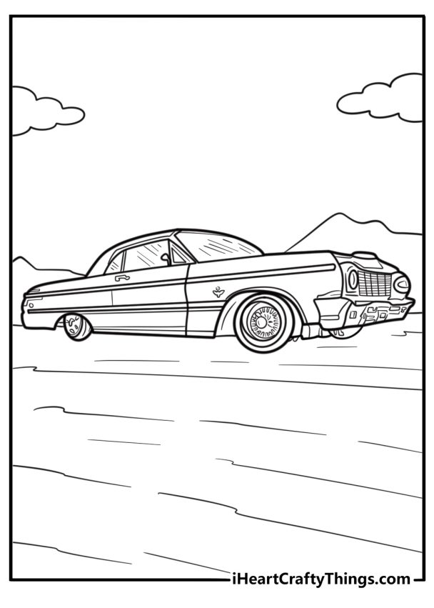25 Free Lowrider Coloring Pages For Kids