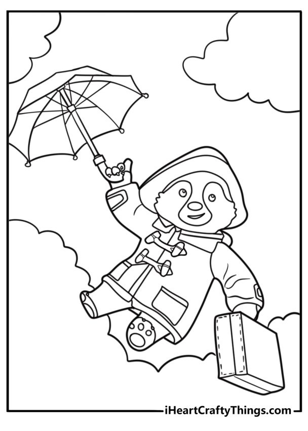 25 Free Paddington Coloring Pages For Kids