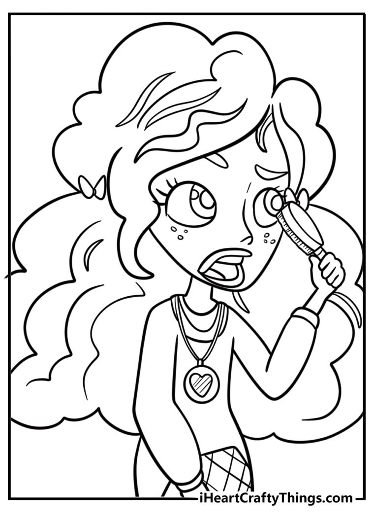 25 Free Polly Pocket Coloring Pages For Kids