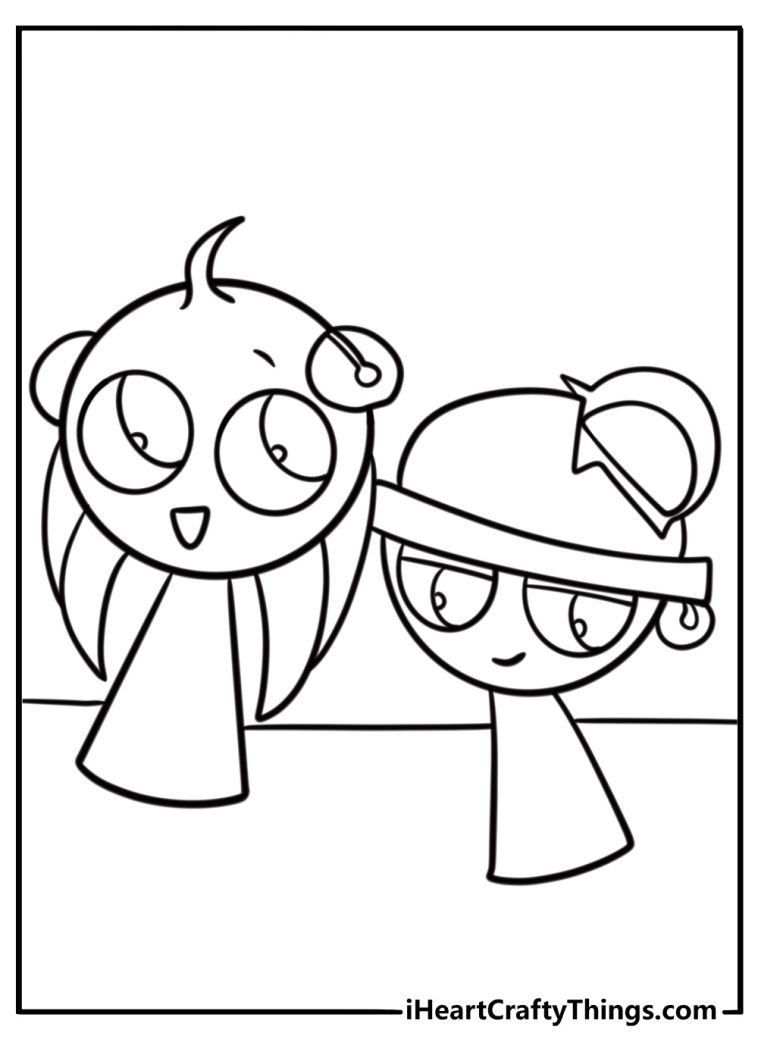 20 Free Sprunki Coloring Pages For Kids