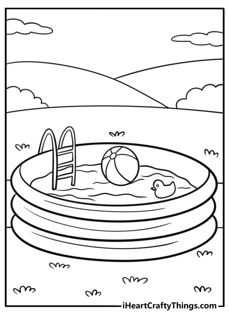 June Coloring Pages: 15 Free Printables For Kids