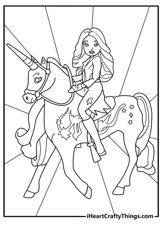 26 Unicorn Academy Coloring Pages (Free PDF Printables)