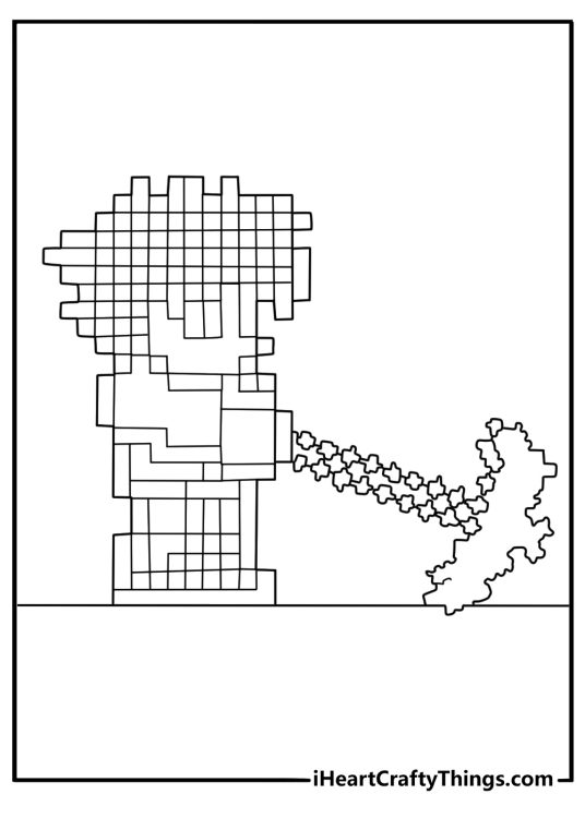 Video Games Coloring Pages: Printable PDF Sheets For Free