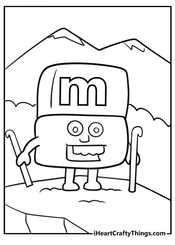 25 Free Alphablocks Coloring Pages For Kids