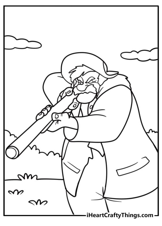 25 Free The Fox And The Hound Coloring Pages For Kids