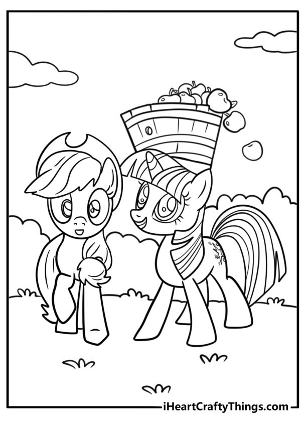 25 Free Applejack Coloring Pages For Kids