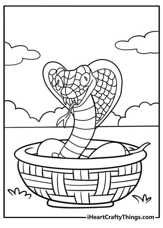20 Free Cobra Coloring Pages For Kids