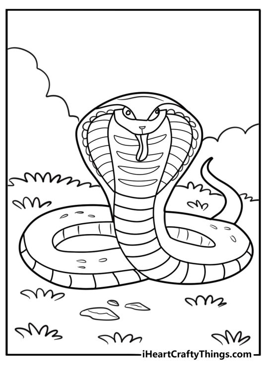 20 Free Cobra Coloring Pages For Kids