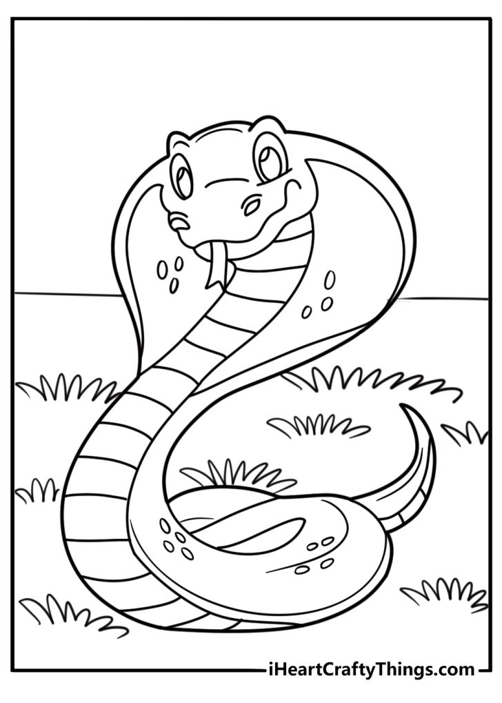 20 Free Cobra Coloring Pages For Kids