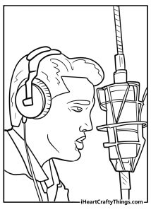 25 Free Elvis Coloring Pages For Kids