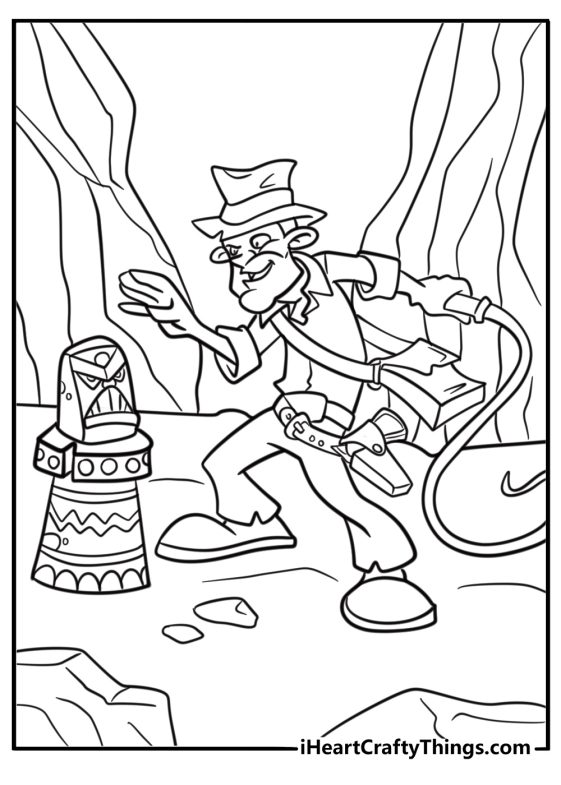 25 Free Indiana Jones Coloring Pages For Kids