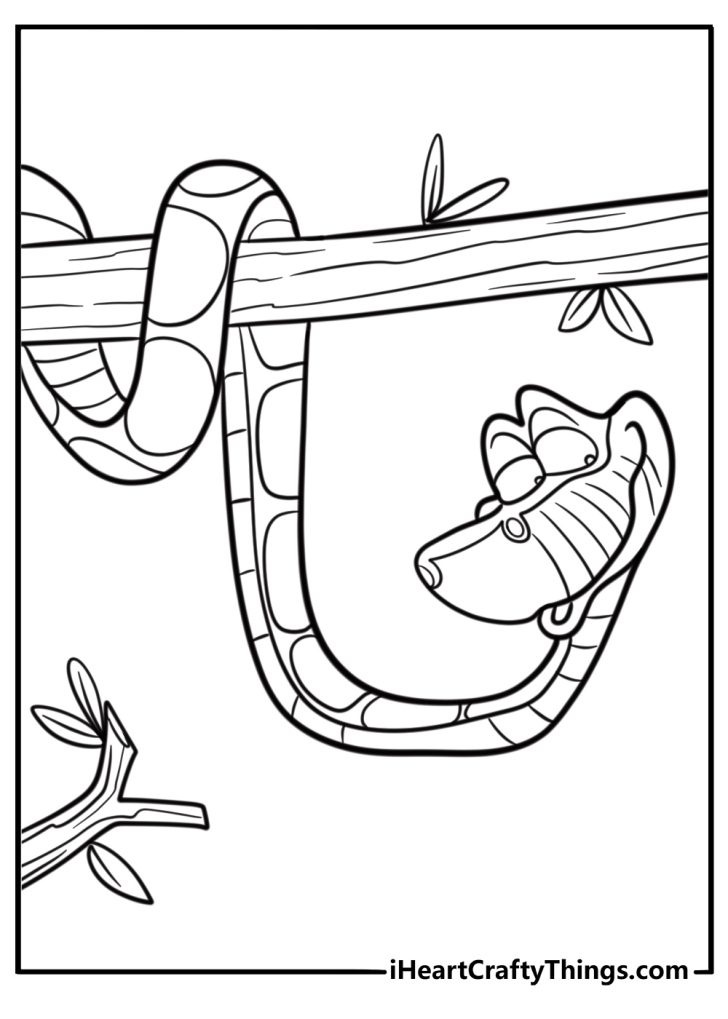 30 Free Jungle Book Coloring Pages For Kids