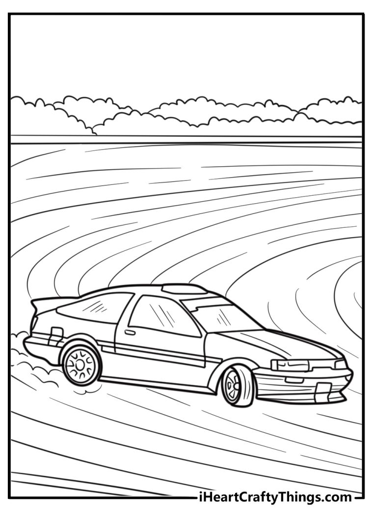 25 Free Toyota Coloring Pages For Kids