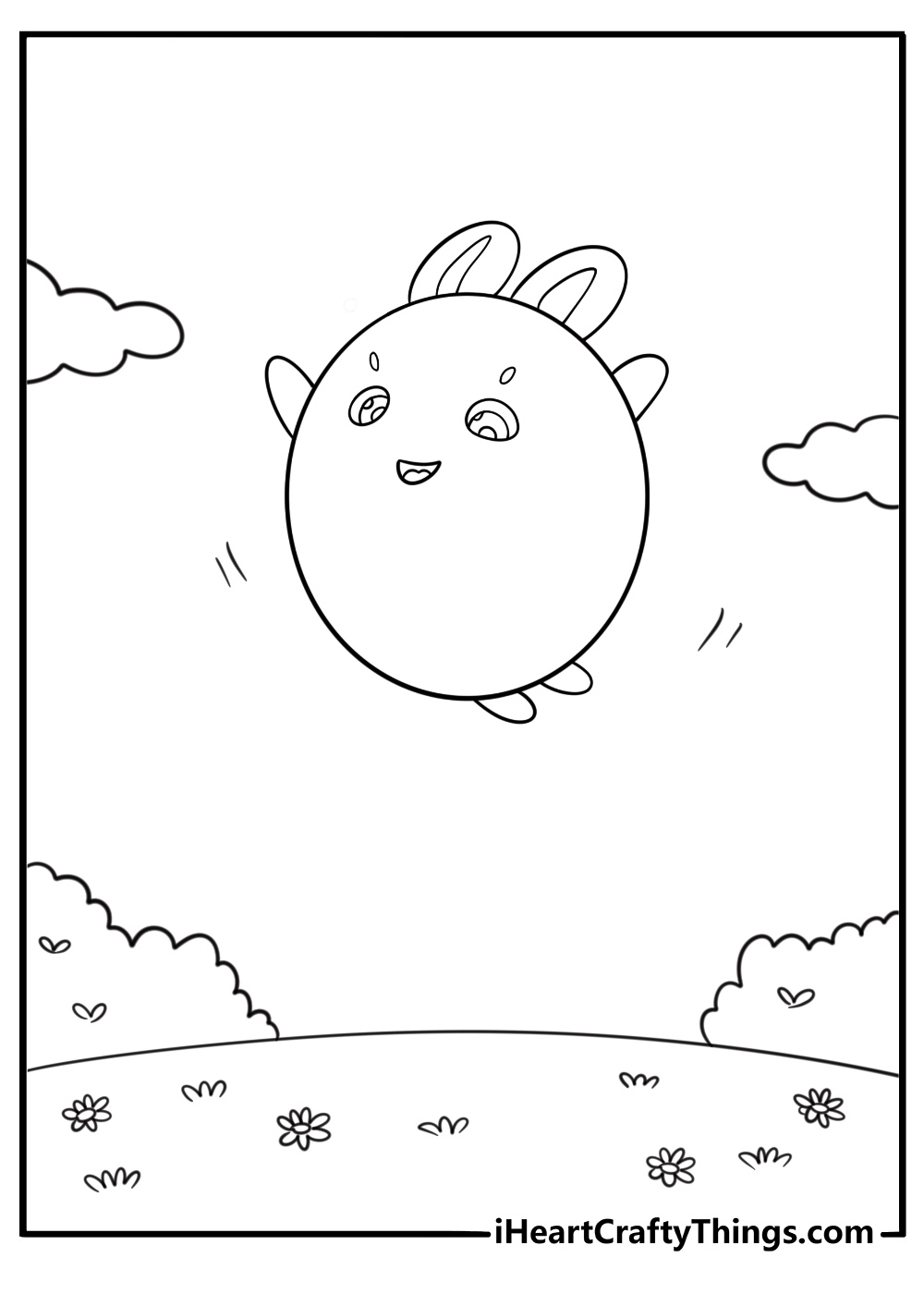 26 Sunny Bunnies Coloring Pages For Kids