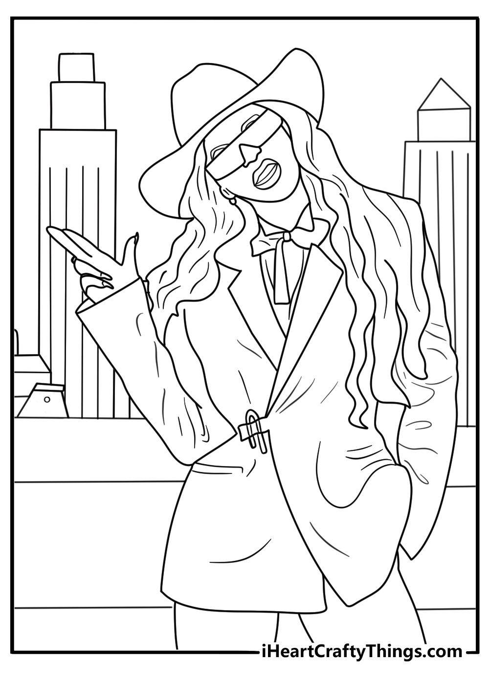 Beyoncé Coloring Pages (40+ Printable PDF Sheets For Free)