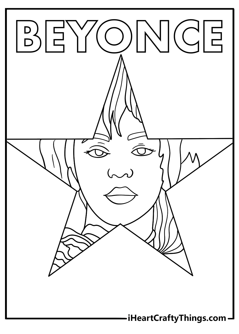 Beyoncé Coloring Pages (40+ Printable PDF Sheets For Free)