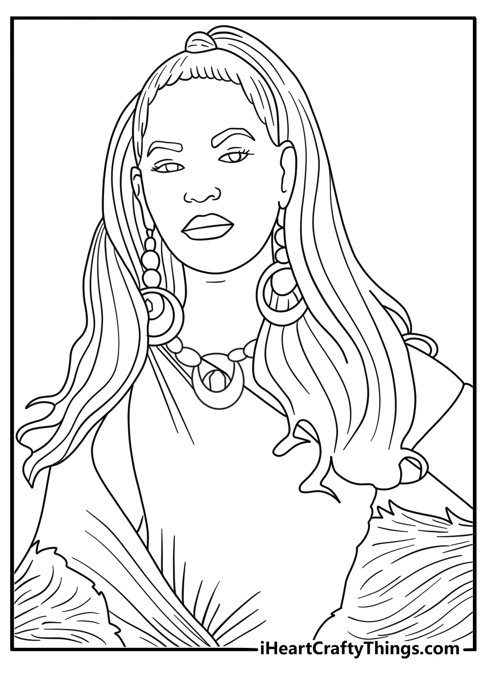 Beyoncé Coloring Pages (40+ Printable PDF Sheets For Free)