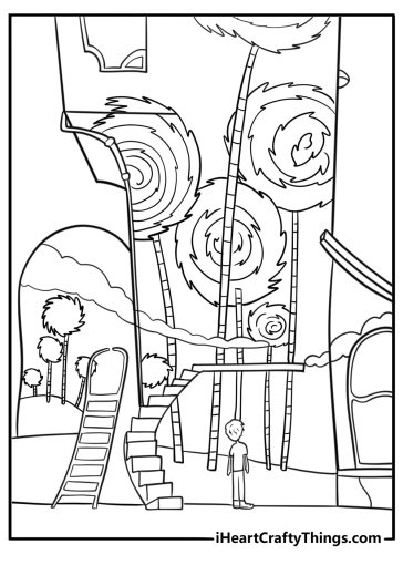 25 Free Lorax Coloring Pages For Kids