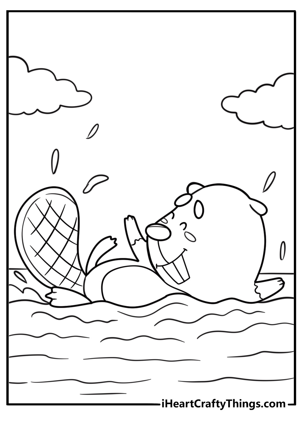 25 Free Beaver Coloring Pages For Kids
