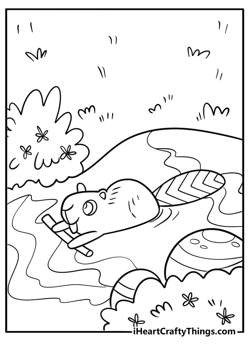 25+ Beaver Coloring Pages (Printable PDF Sheets For Free)
