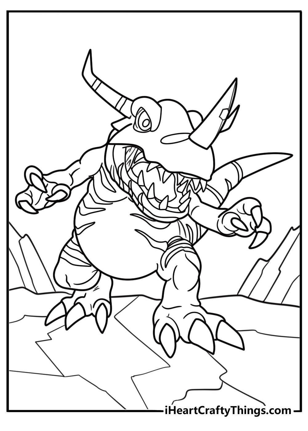 40 Free Digimon Coloring Pages For Kids