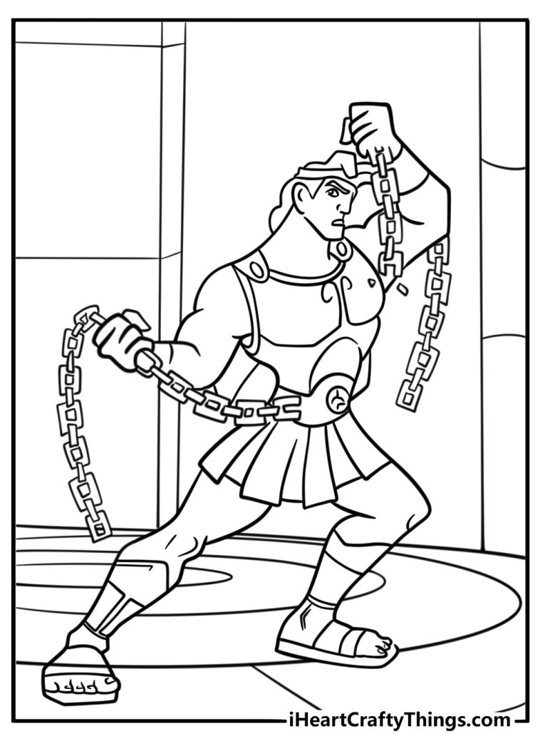 25 Free Hercules Coloring Pages For Kids