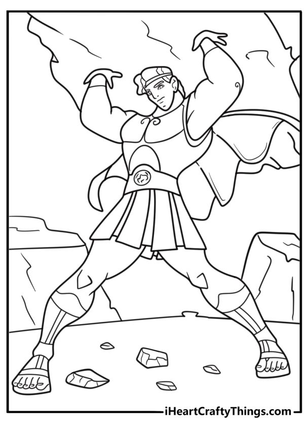 25 Free Hercules Coloring Pages For Kids