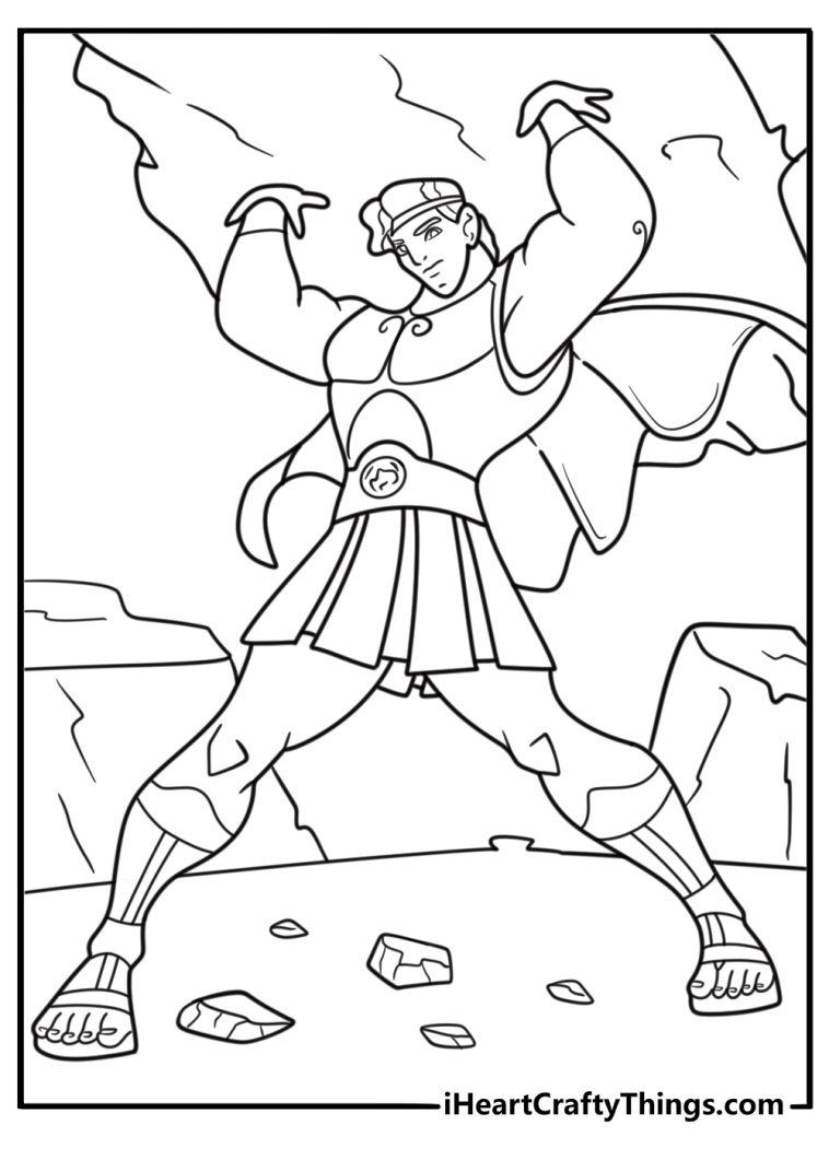 25 Free Hercules Coloring Pages For Kids