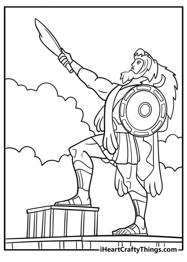 25 Free Hercules Coloring Pages For Kids