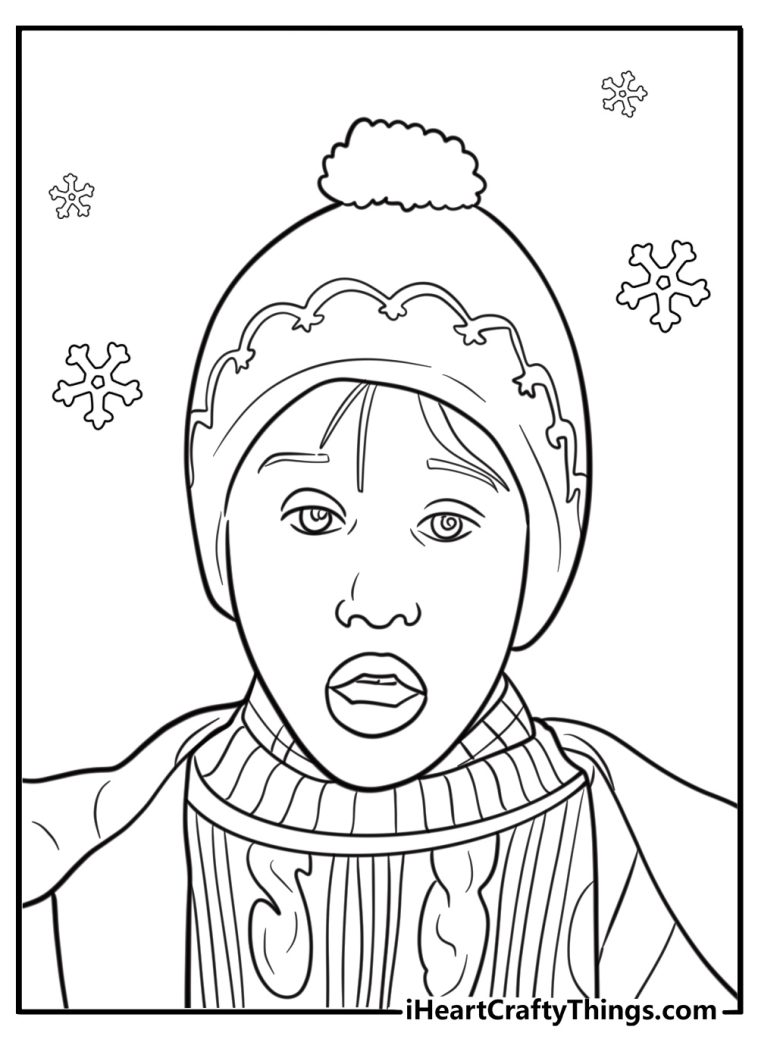 25 Free Home Alone Coloring Pages For Kids