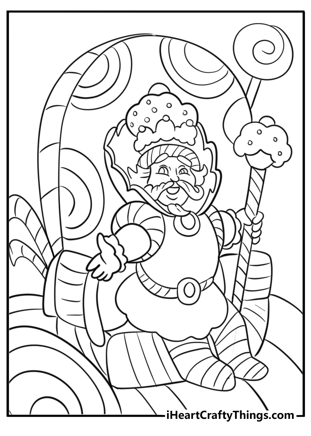 25 Free Candy Land Coloring Pages For Kids