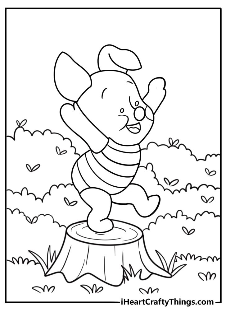 25 Free Piglet Coloring Pages For Kids