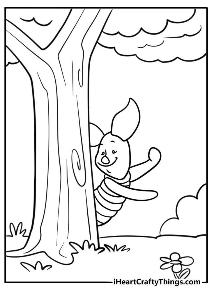 25 Free Piglet Coloring Pages For Kids