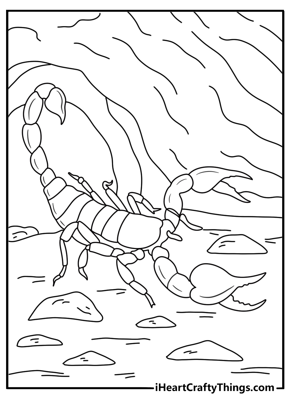 Scorpion Coloring Pages (40+ Printable PDF Sheets For Free)