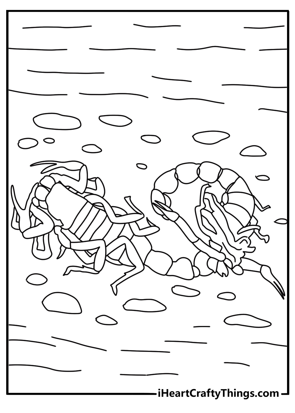 Scorpion Coloring Pages (40+ Printable PDF Sheets For Free)