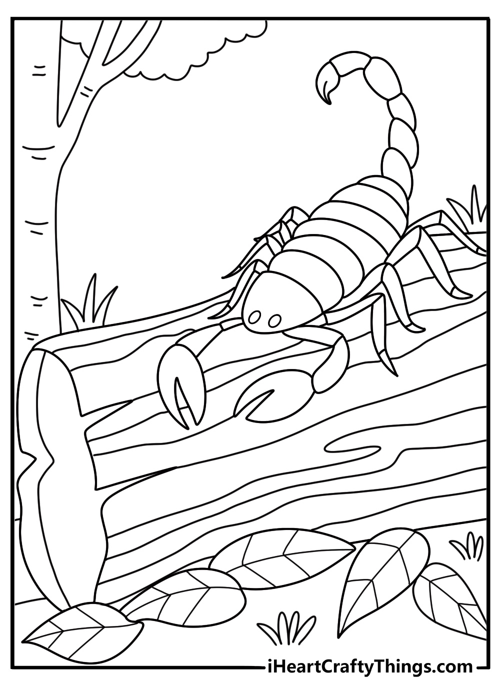 Scorpion Coloring Pages (40+ Printable PDF Sheets For Free)