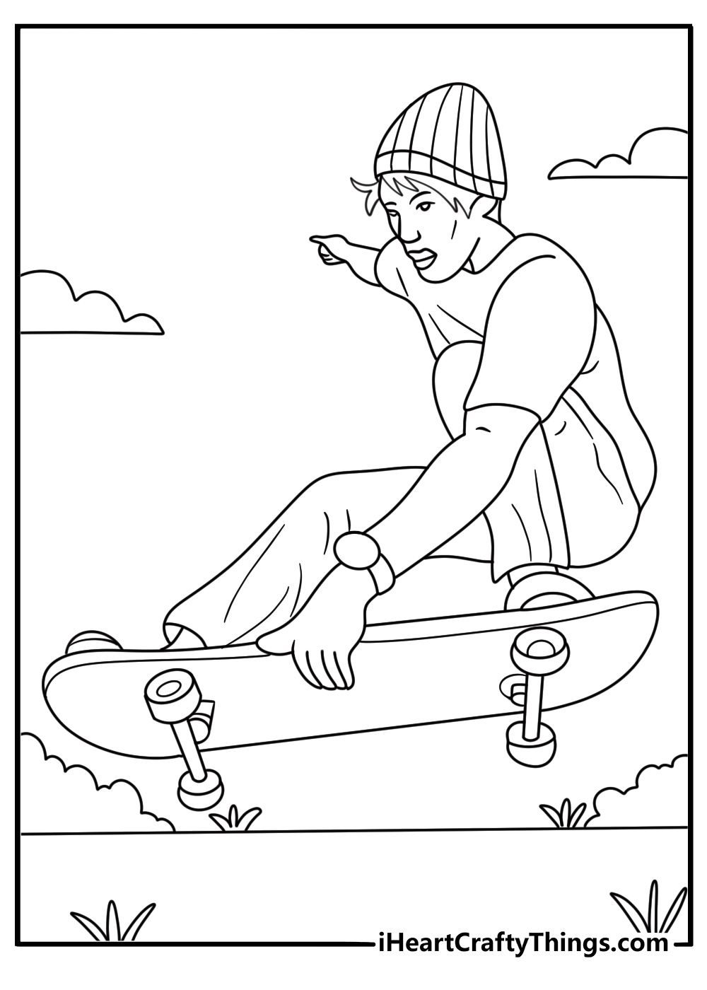 Sports Coloring Pages: 300+ Free PDF Printables For Kids