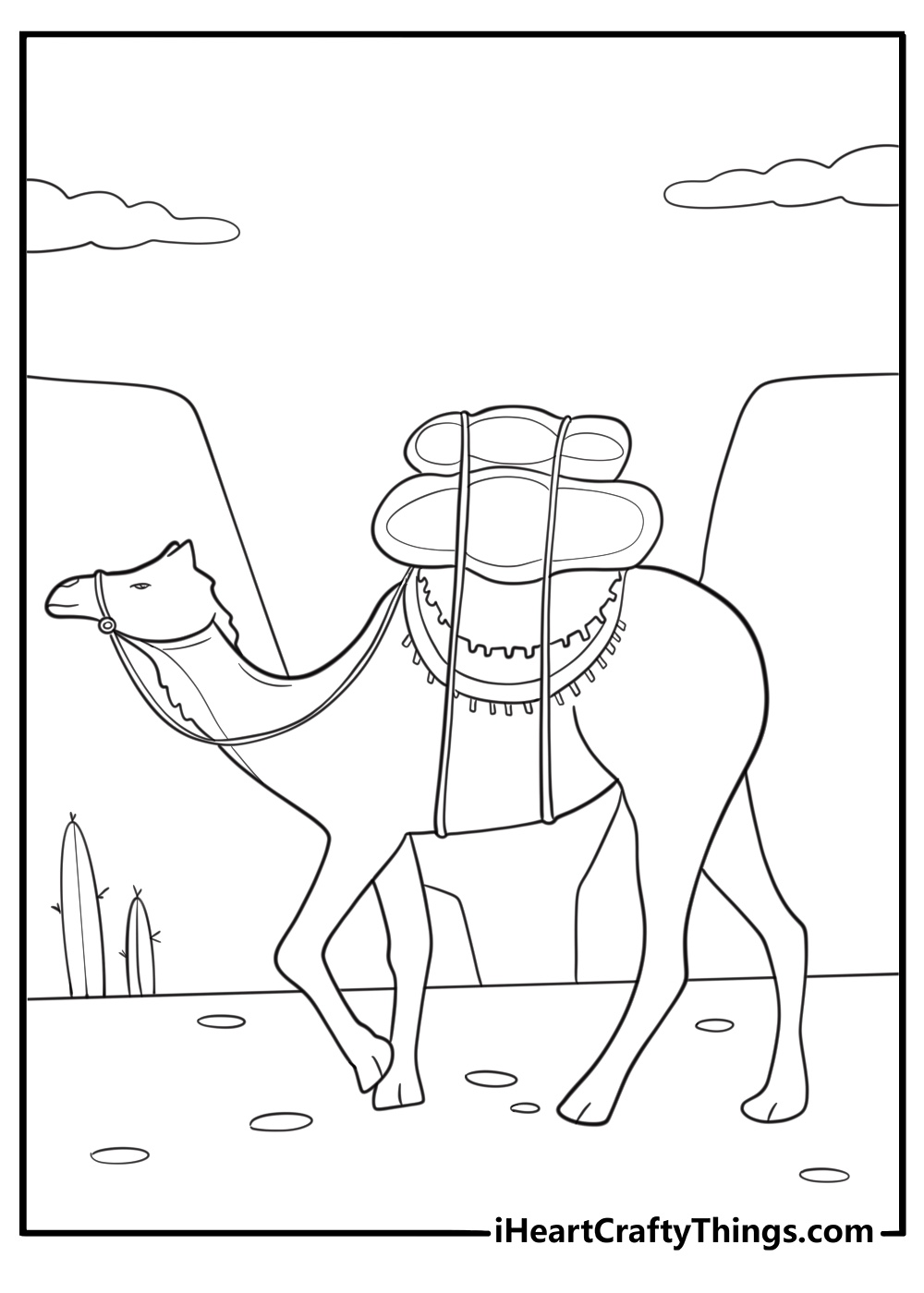 25 Free Camel Coloring Pages For Kids
