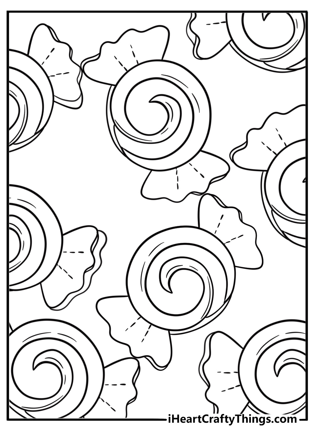 30 Christmas Cookie Coloring Pages To Print For Free