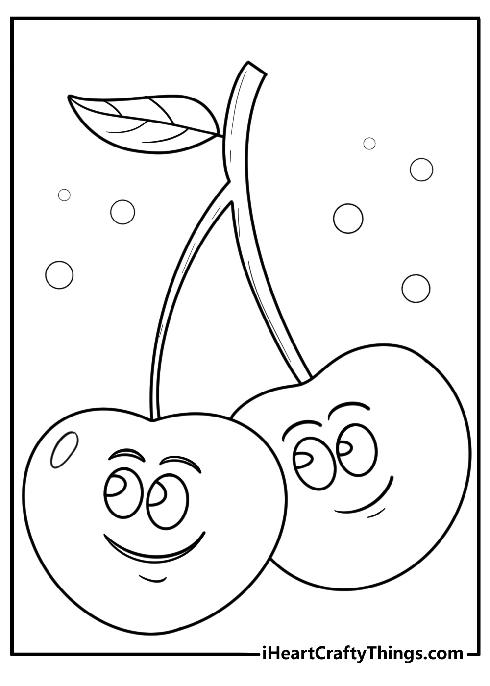 25+ Printable Cherry Coloring Pages For Free Download