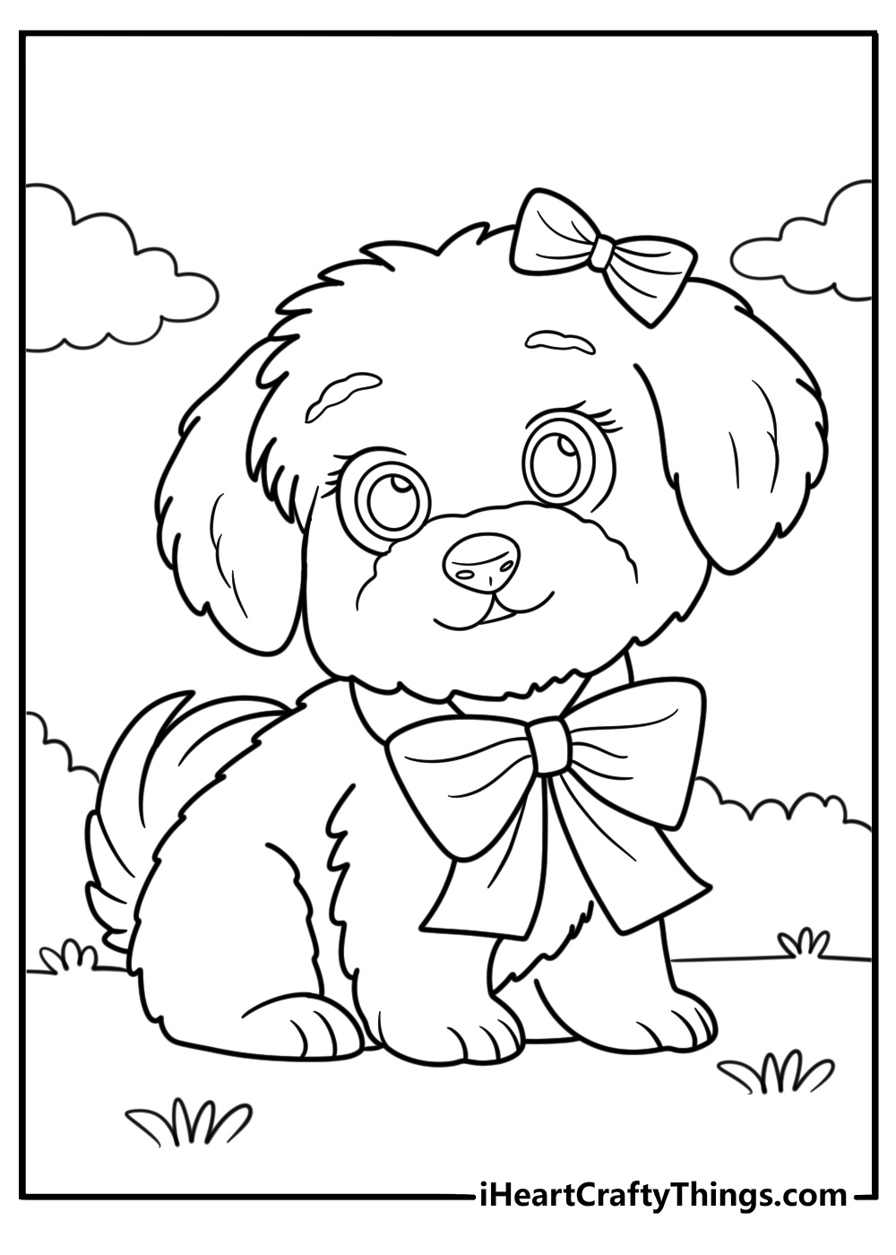 30+ Poodle Coloring Pages (Printable Free PDF Sheets)
